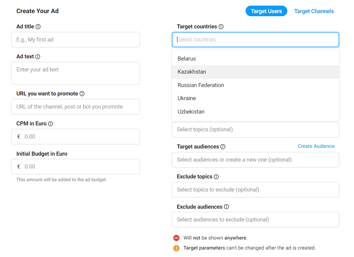 Реклама в Telegram Ads: как запустить и что это такое. Пошаговая инструкция по работе с Телеграм Адс